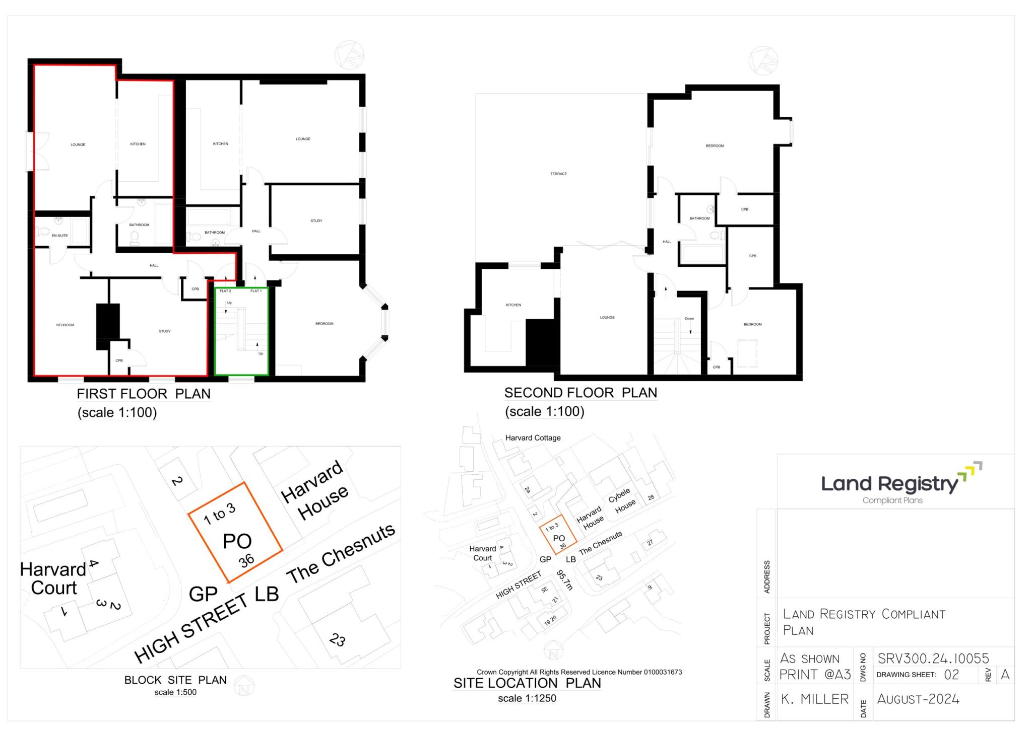 Land Registry Compliant Plans | Lease Plans | Title Plans